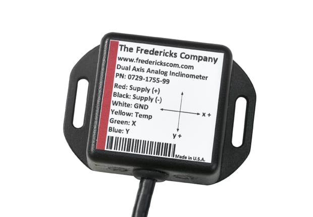 0729-1755-99 High Precision Digital Inclinometer Sensor - Fredericks